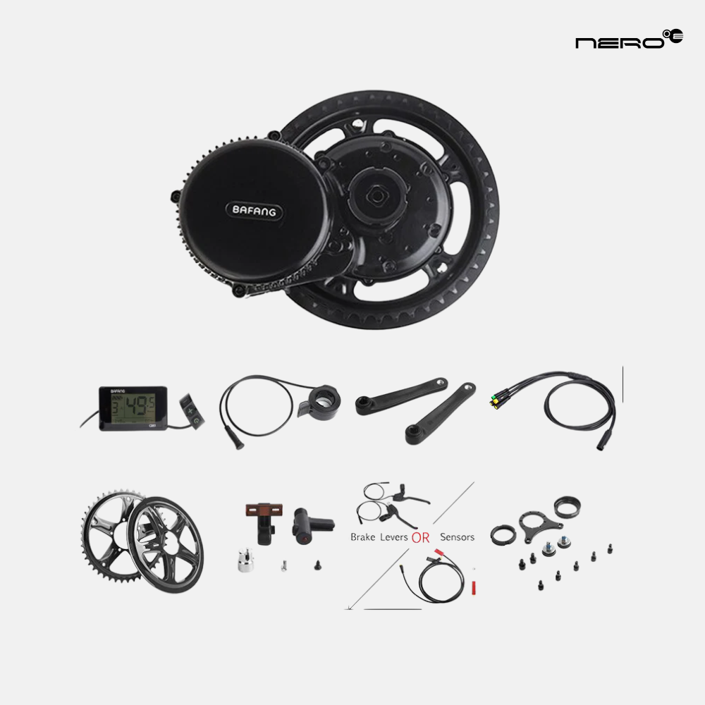 Bafang BBS02B 750W Mid Drive Kit with C961/500c Display– nero-e