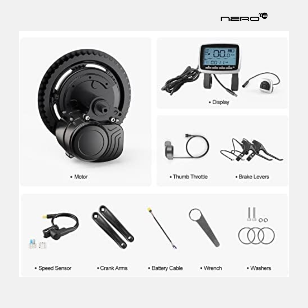 TSDZ2B with Open Source Firmware 500-750W+– nero-e